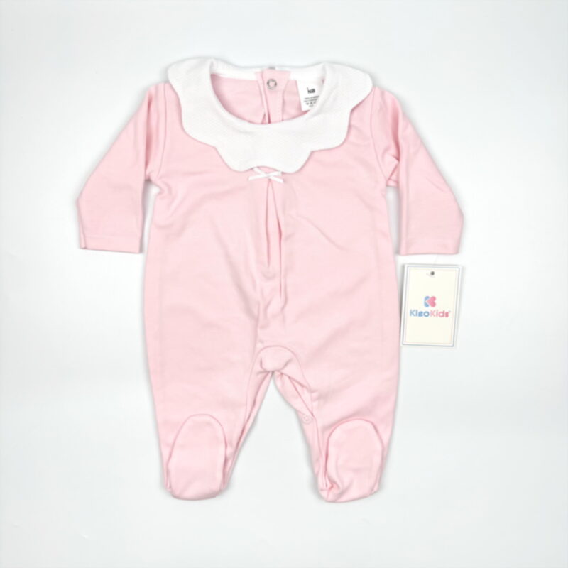 Kleo kids Pink sleepsuit - Bunny Beau Baby Boutique